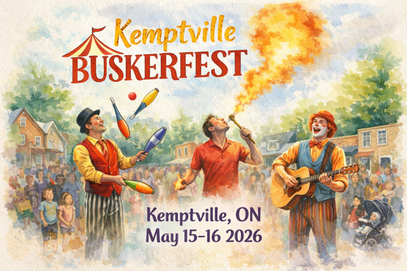 Kemptville Buskerfest 2026 - Kemptville, ON - Ontario Festivals