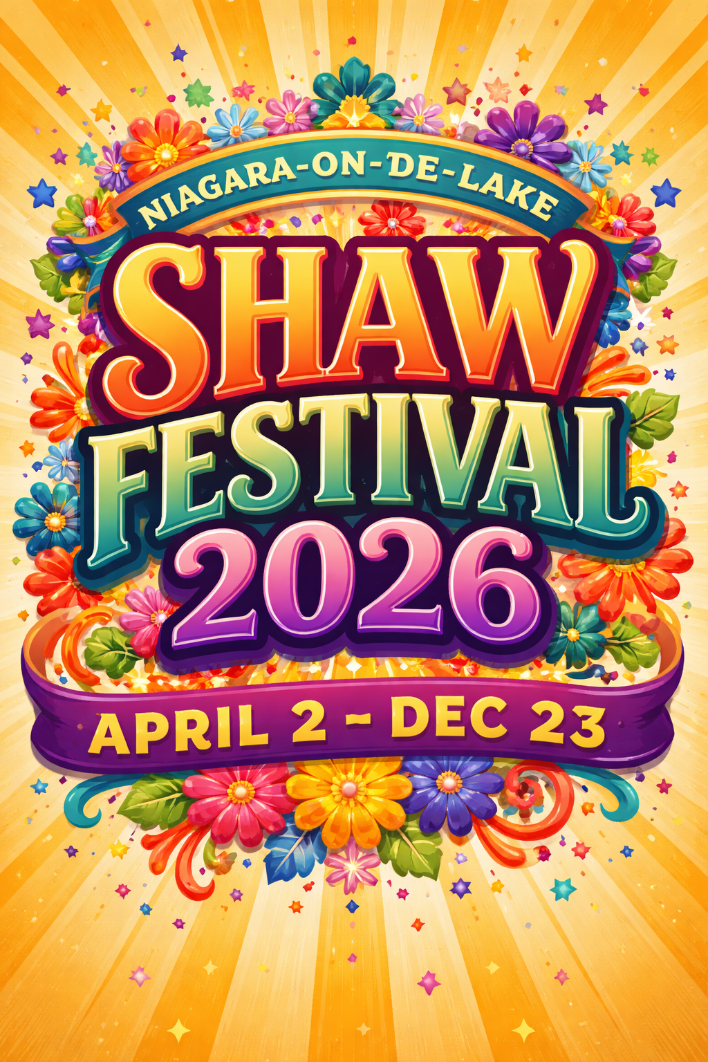Shaw Festival 2026 - Niagara-on-the-Lake - Ontario Festivals