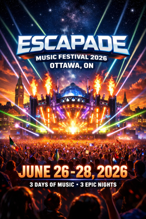 Escapade Music Festival 2026 - Ottawa, ON - Ontario Festivals
