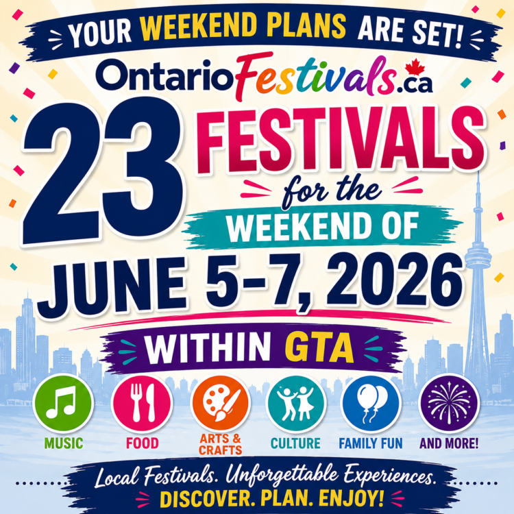 23 Festivals Happening Across the GTA This Weekend: June 5–7, 2026 ...